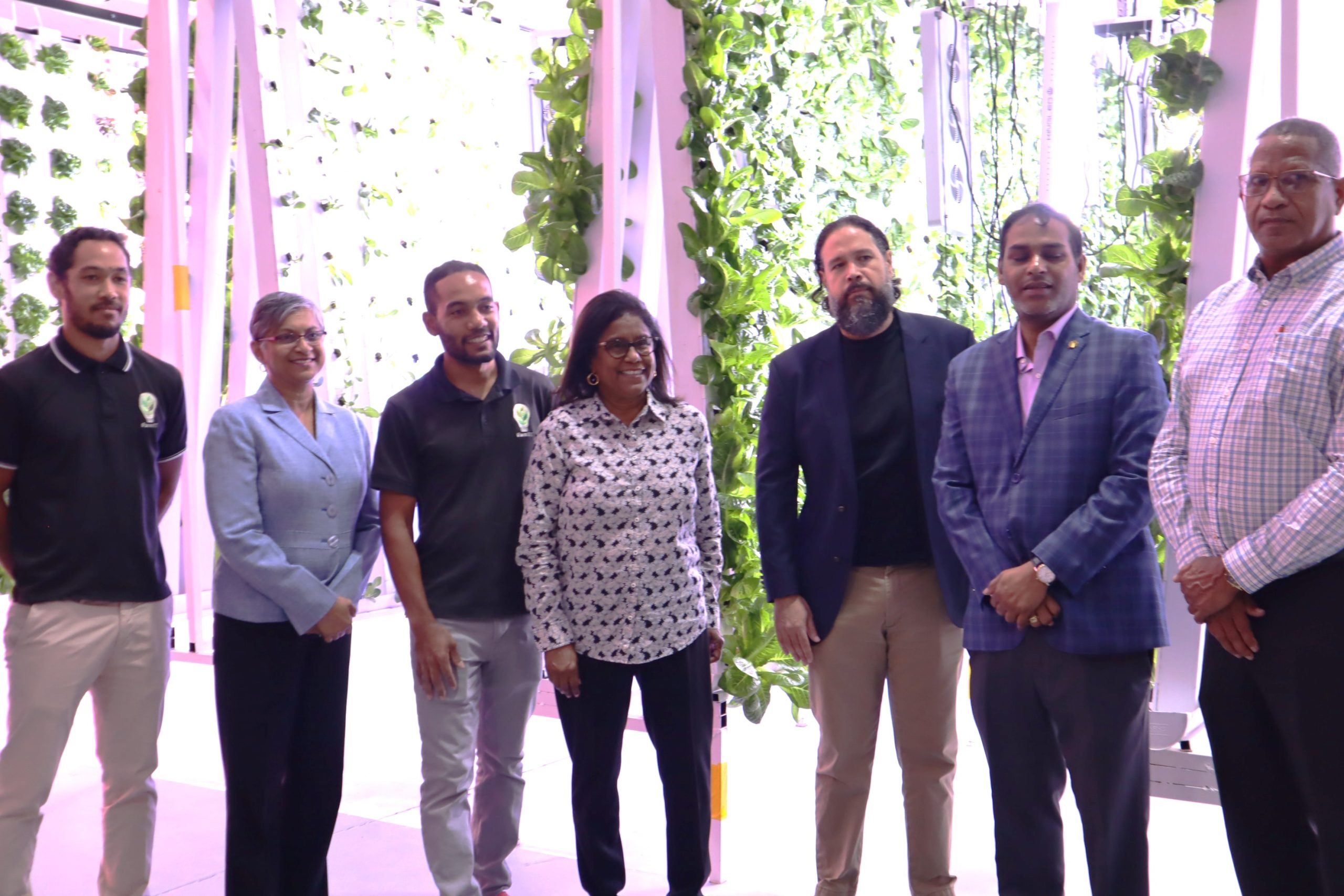 Minister of Trade and Industry tours iFarm Ltd at e TecK’s Moruga Agro ...